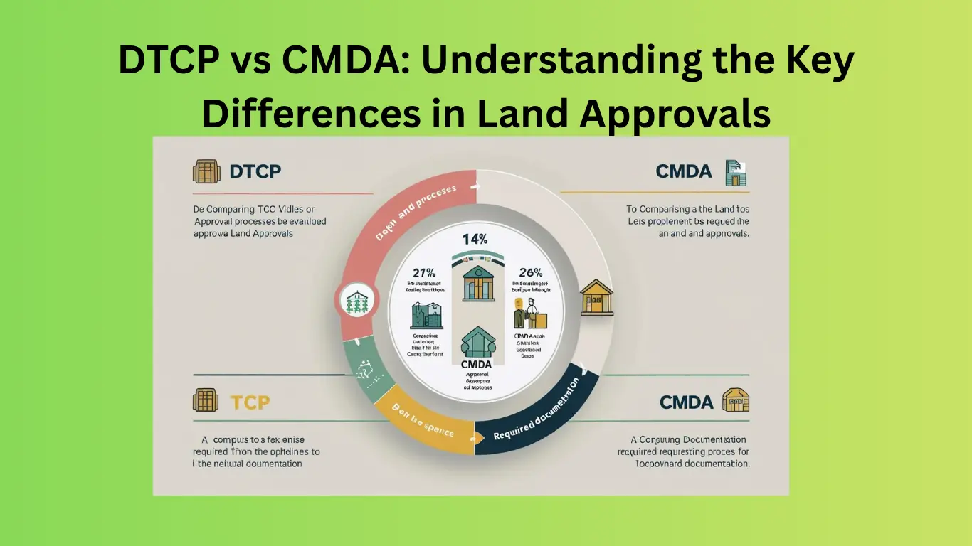 DTCP vs CMDA: Understanding Tamil Nadu Land Approvals